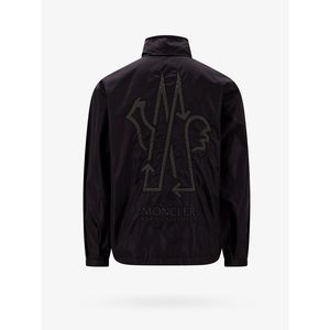 Moncler | Jackets & Coats | Moncler Man Nylon Jacket With Frontal Logo ...